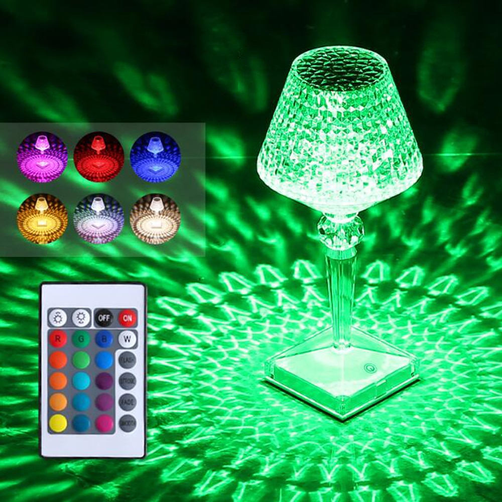 Crystal Diamond Table Lamp (Stone Shape) – Exploreqart.com